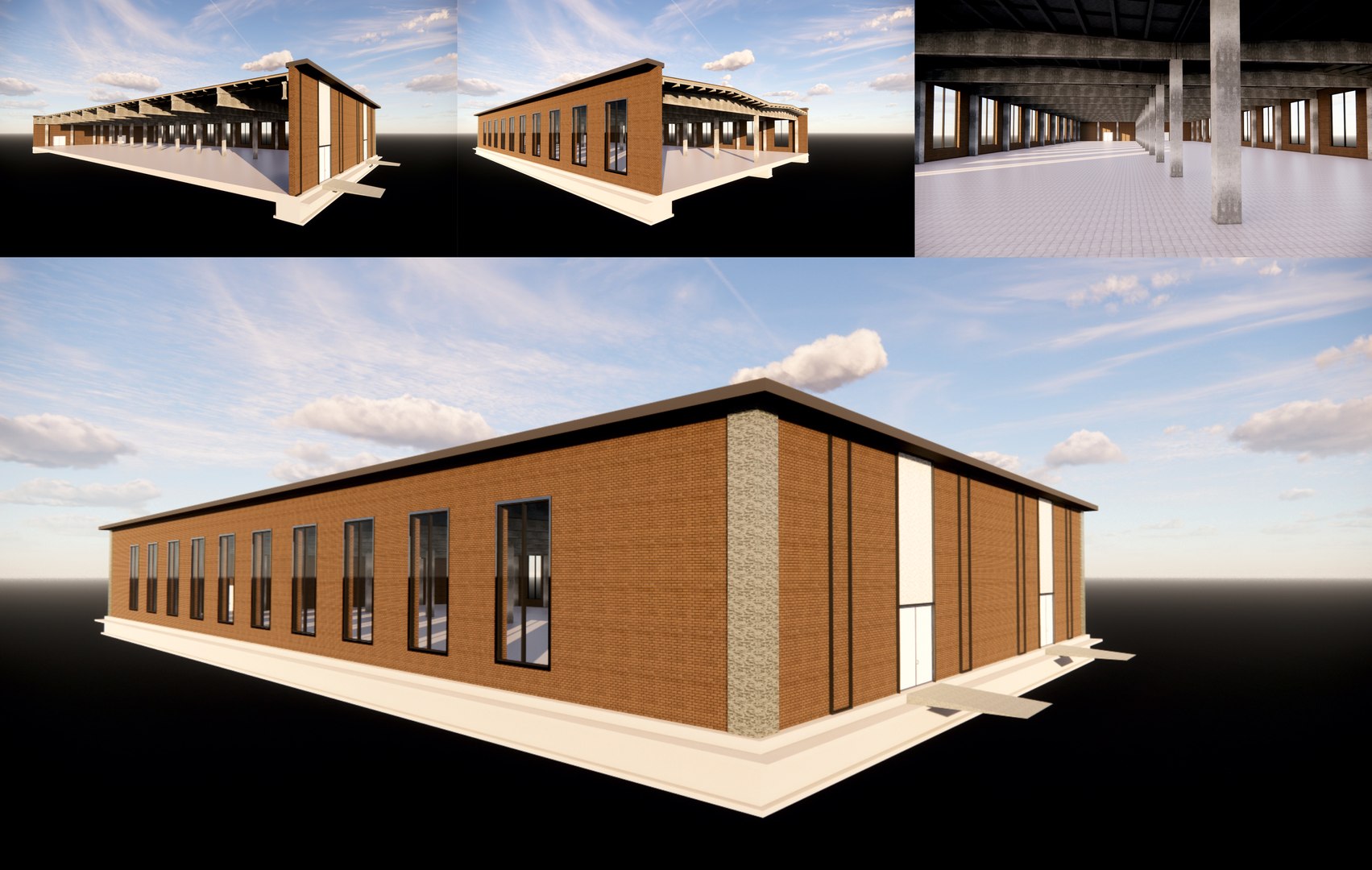 Warehouse 3D - TurboSquid 2191378