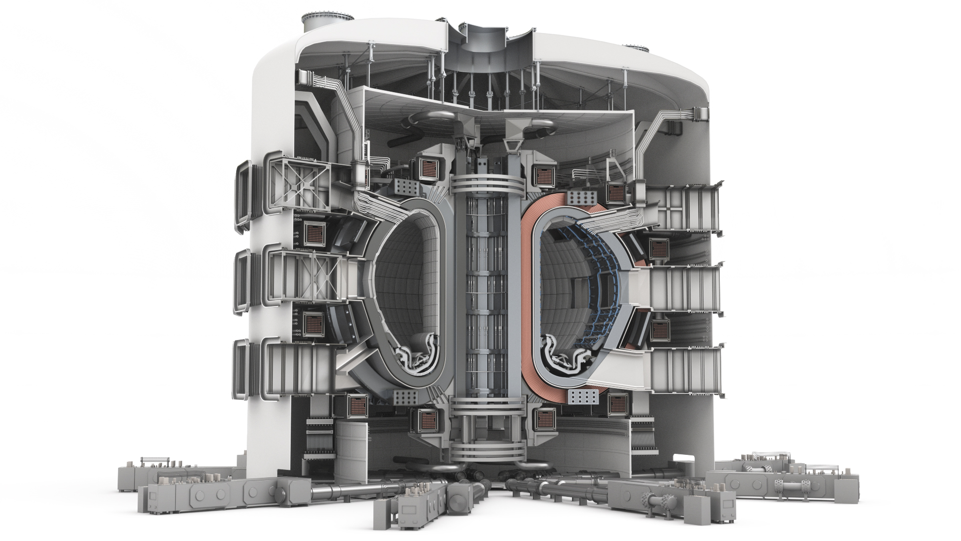 ITERトカマク核融合炉3Dモデル - TurboSquid 1807426