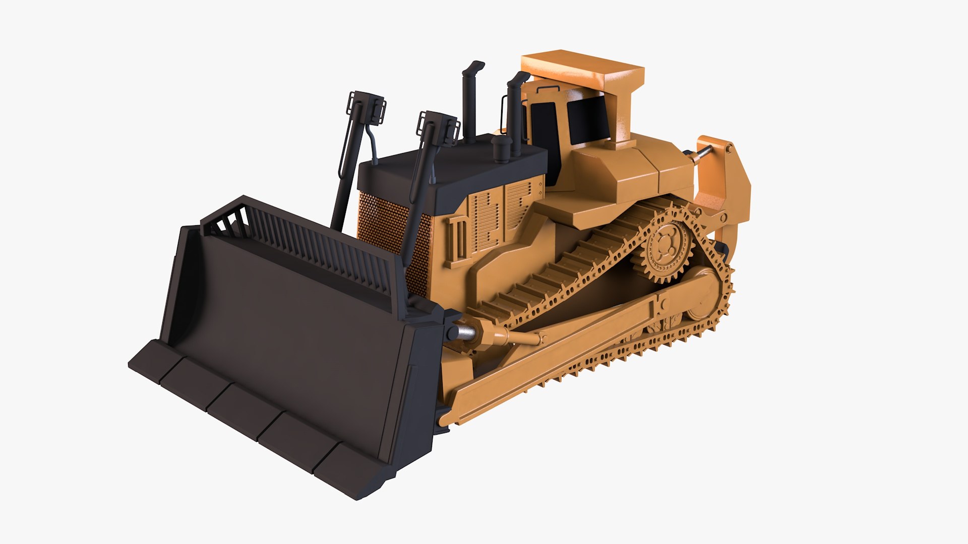 3D Model Bulldozer - TurboSquid 1941156
