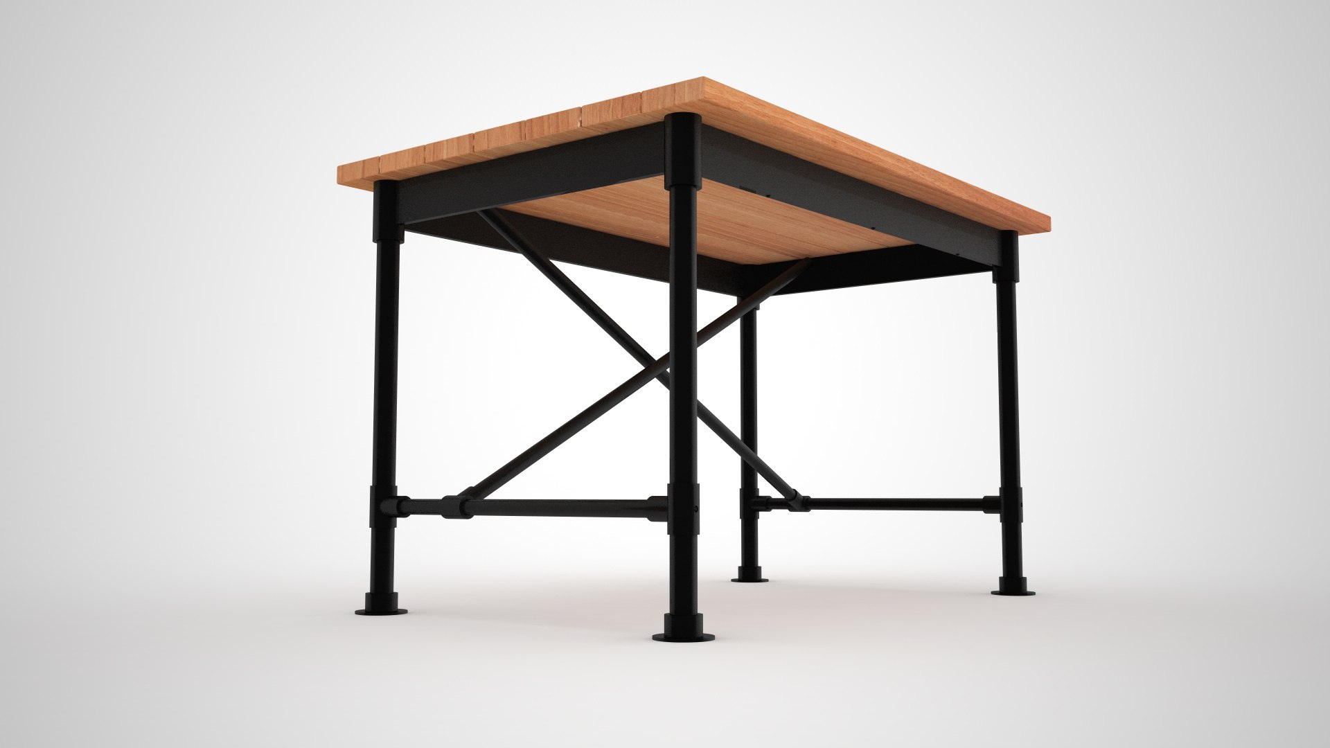 Ikea Kullaberg Desk 3D Model - TurboSquid 1286006