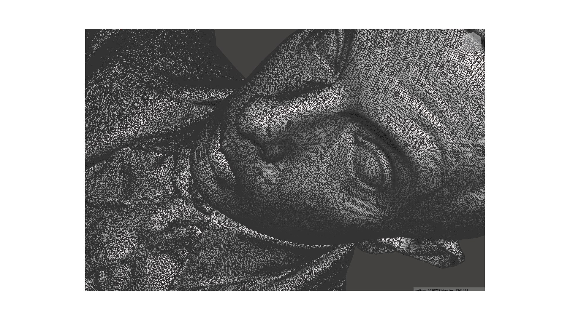 3D Mr Bean Bust - TurboSquid 1674555