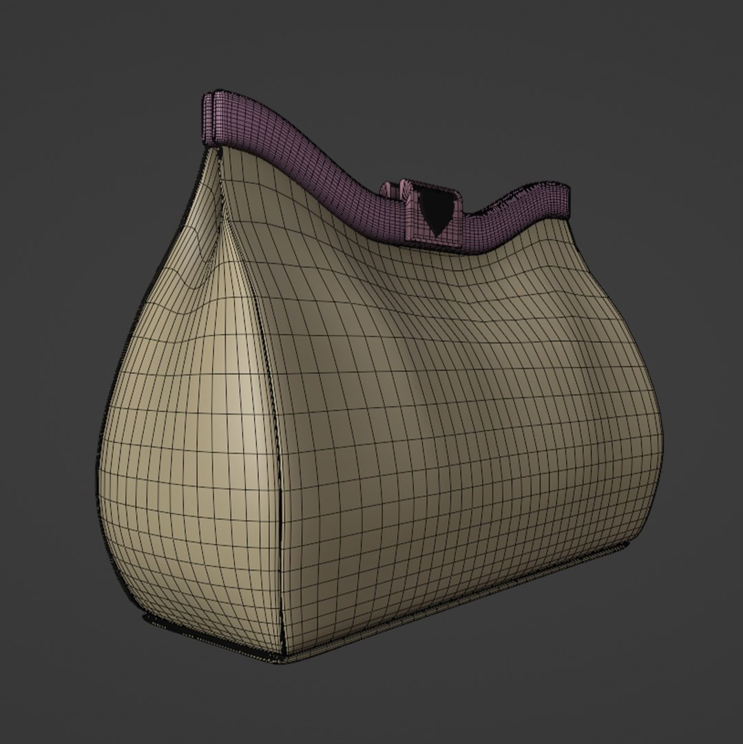 Pure Love Handbag 3D Model - TurboSquid 2072655