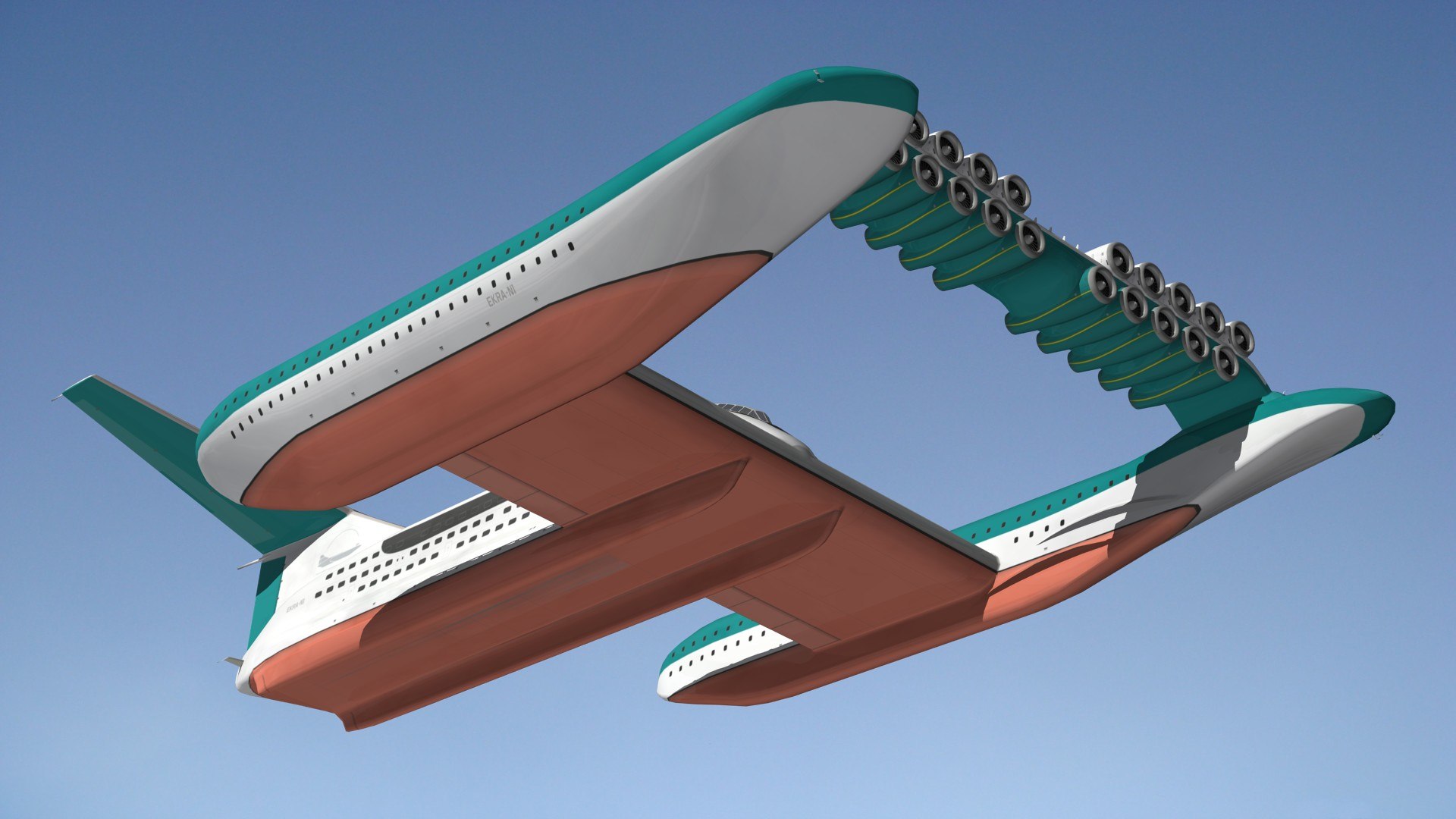 Ekranoplan Cruise 3D Model - TurboSquid 2217269