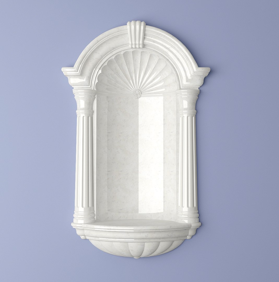 Wall Niche Classic 3d Max