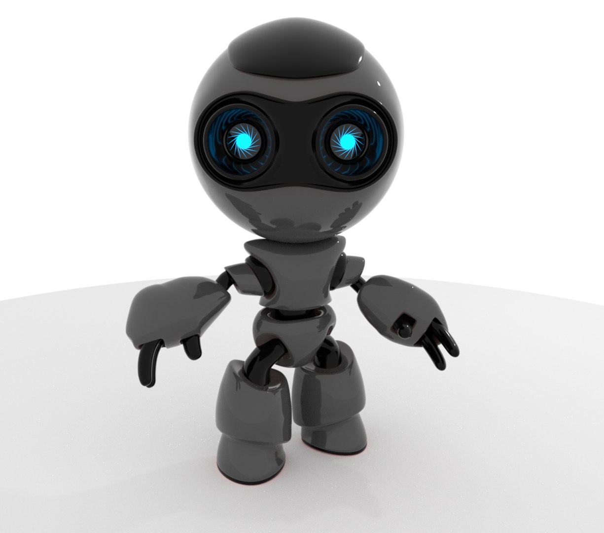 Small Robot 3D Model - TurboSquid 1347355