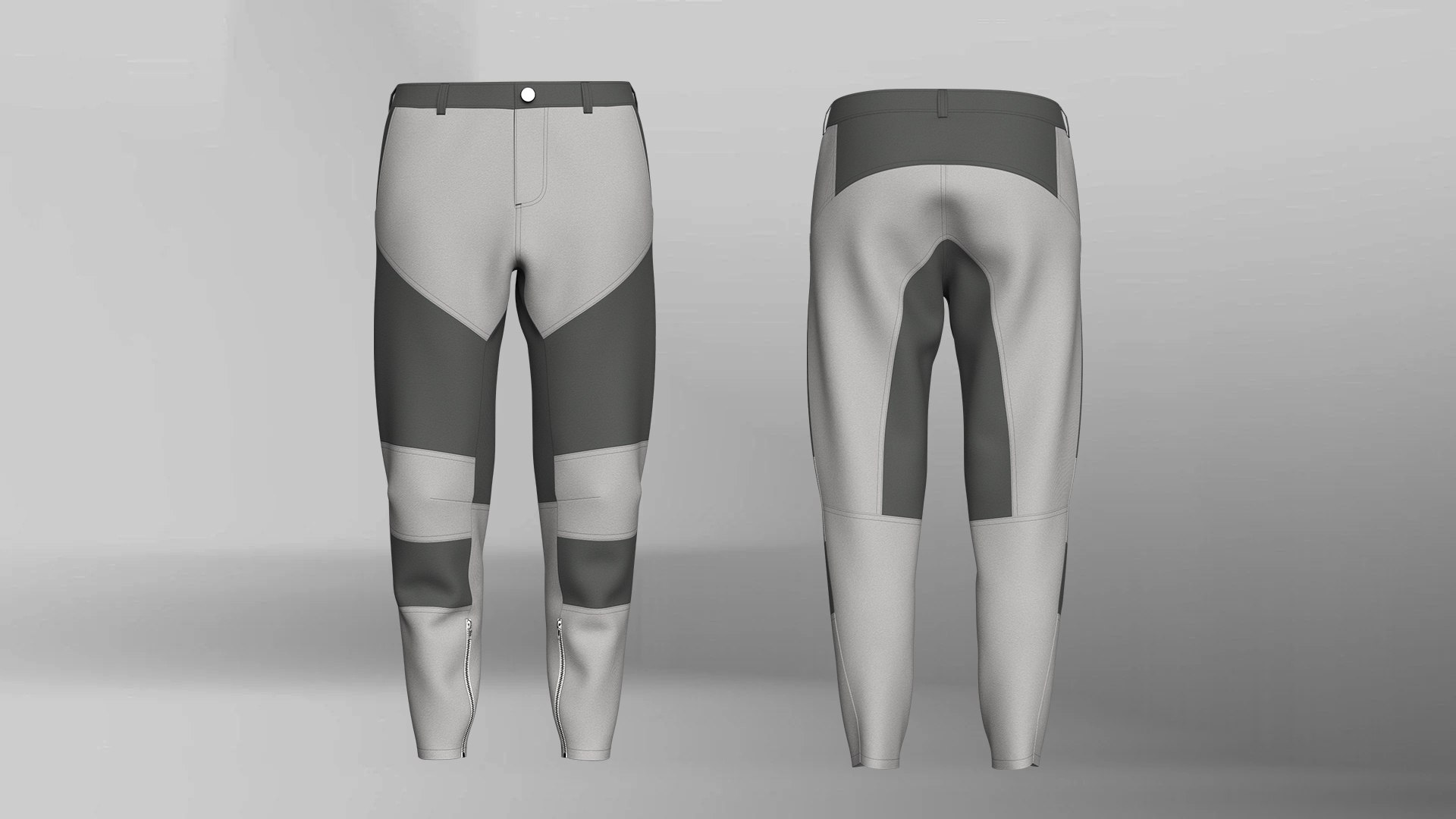Sporty Fashionable Pant Design model - TurboSquid 1937156