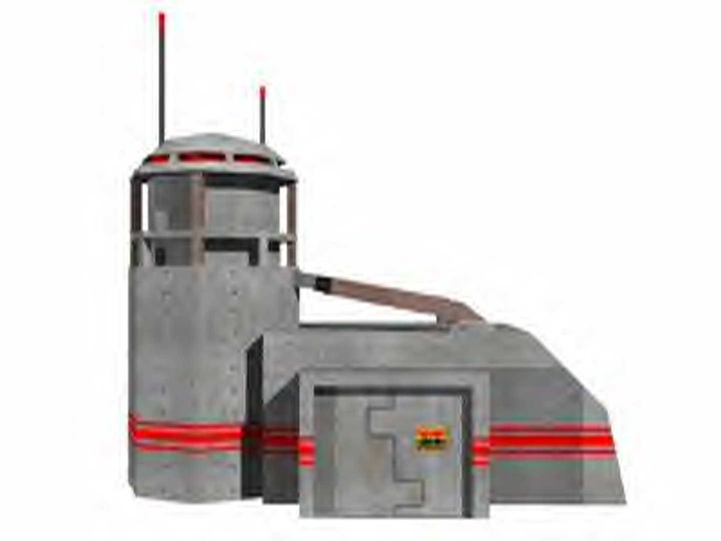 3d Model Radio Tower