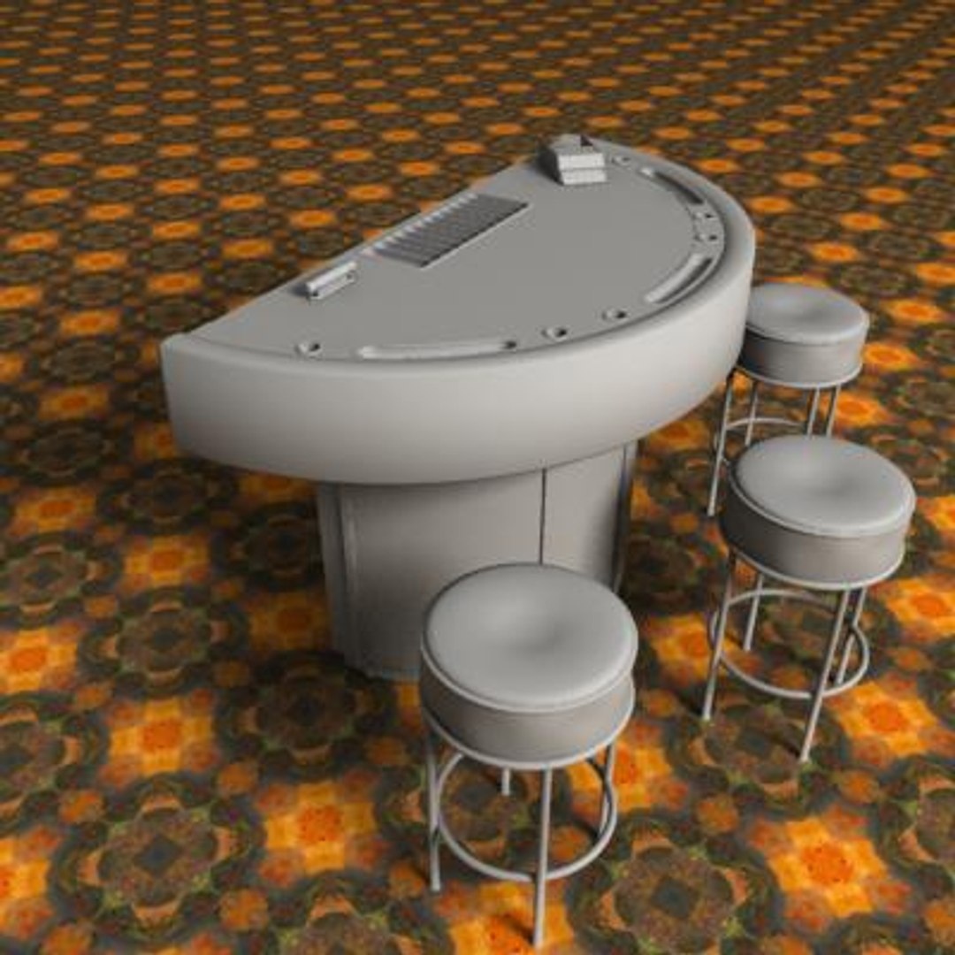 3ds Baccarat Table