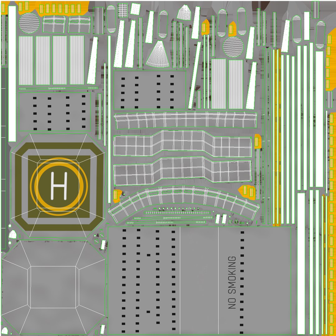 Subsea Structures And Drill Ship 3D Model - TurboSquid 2297432