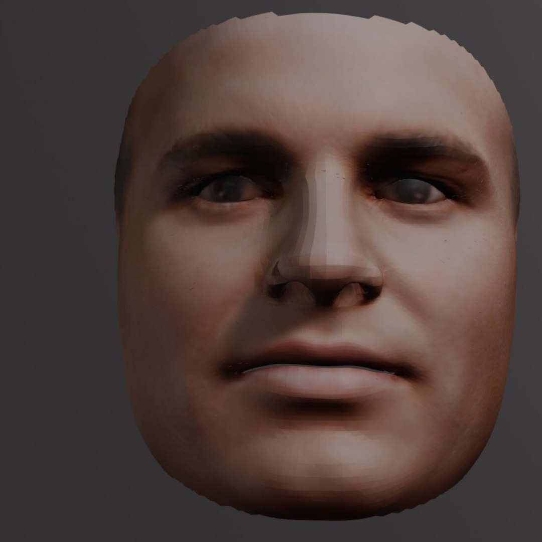 PopFace BaseMesh - Mark Ruffalo 3D Model - TurboSquid 2254199