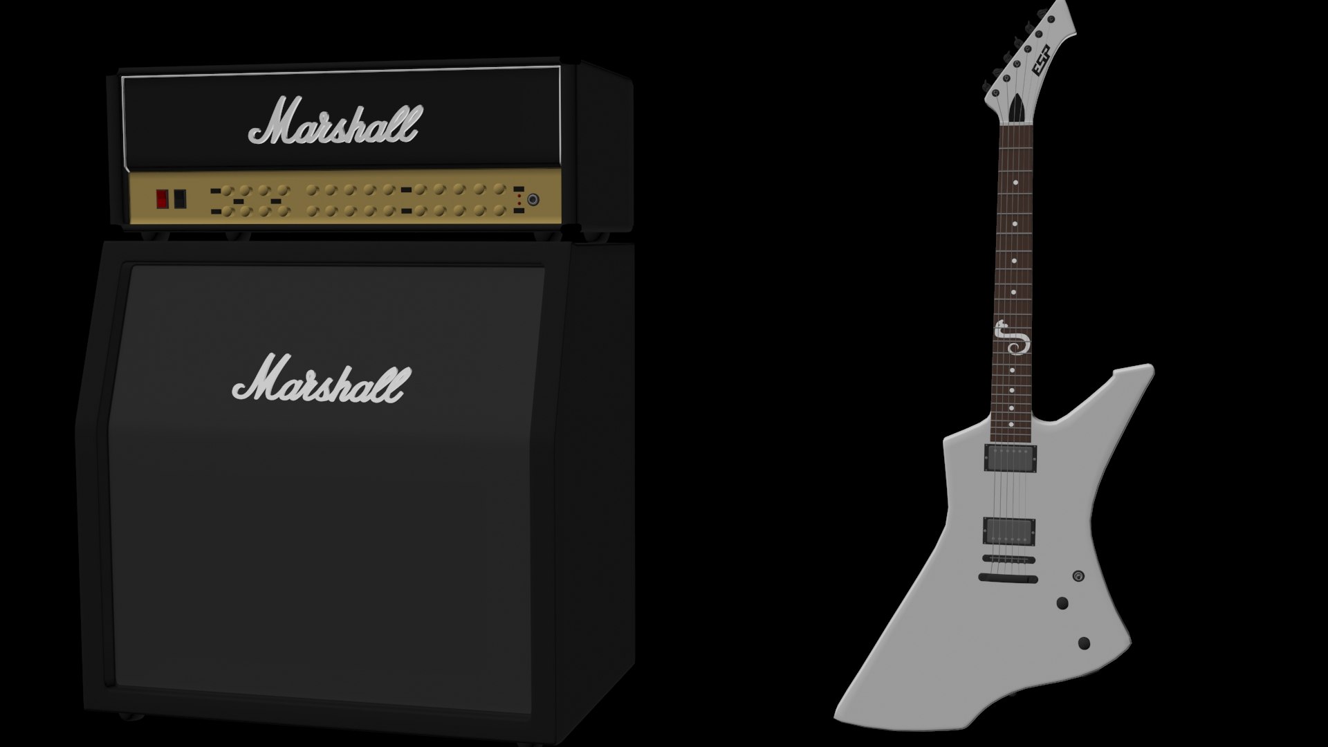 esp snakebyte marshall amp 3d max
