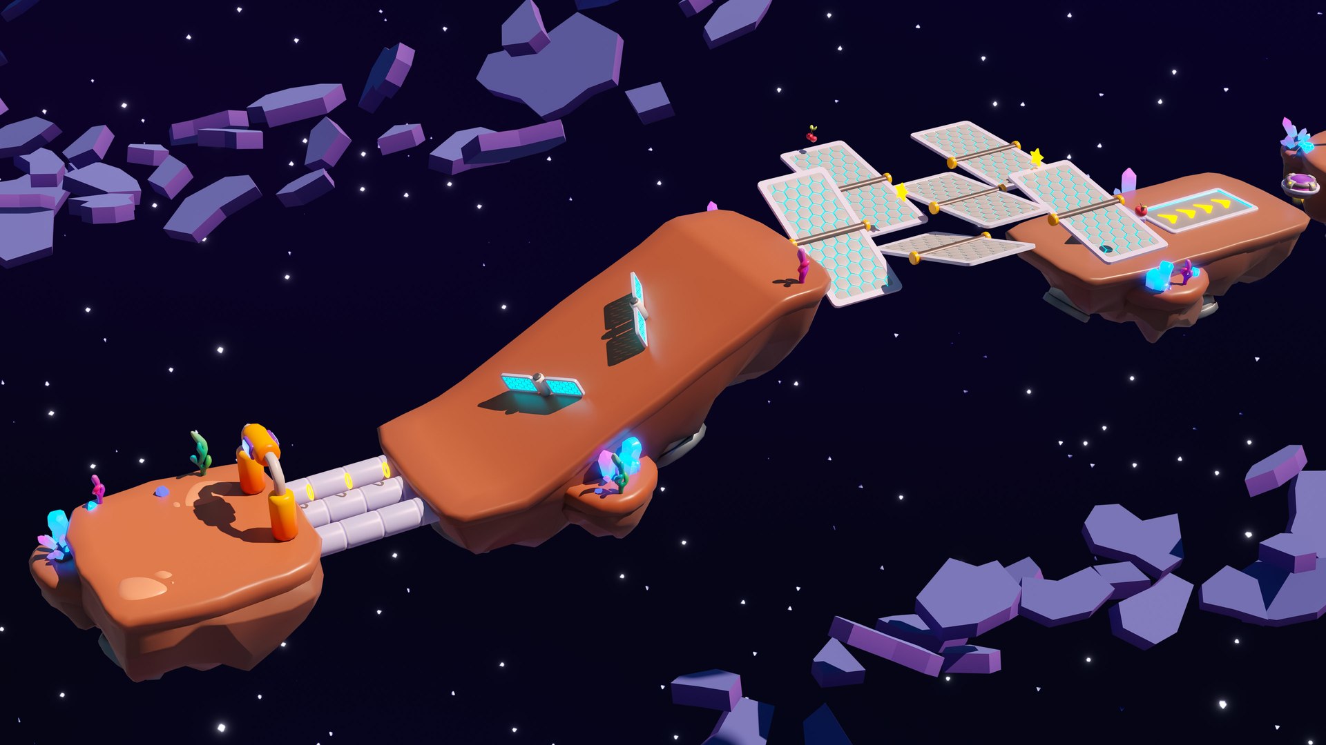 Platformer 11 Space 3D Model - TurboSquid 2301949
