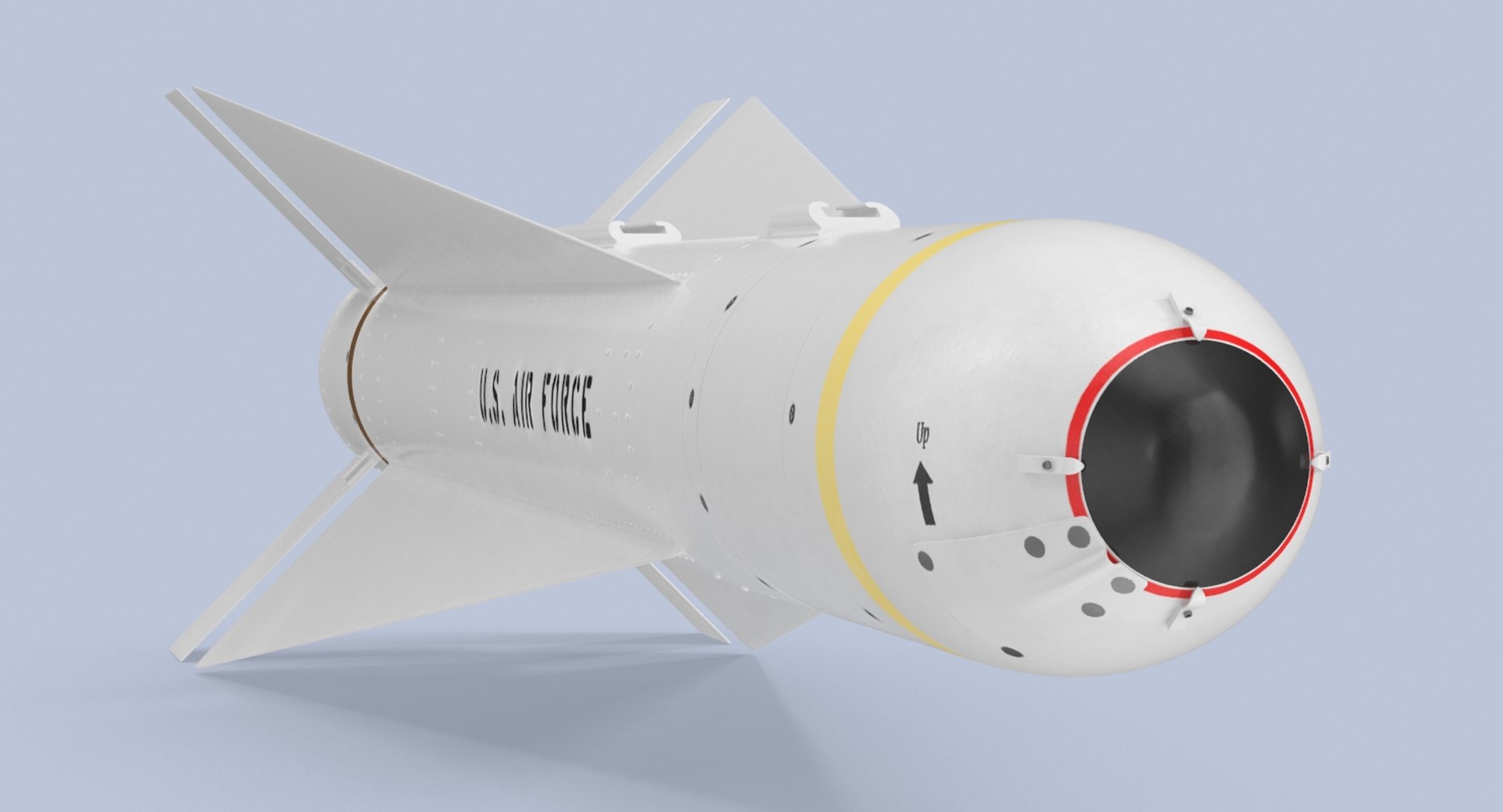 3d Aircraft Missile Agm 65b Model