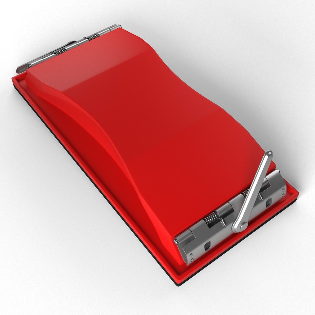 hand sander 3d model