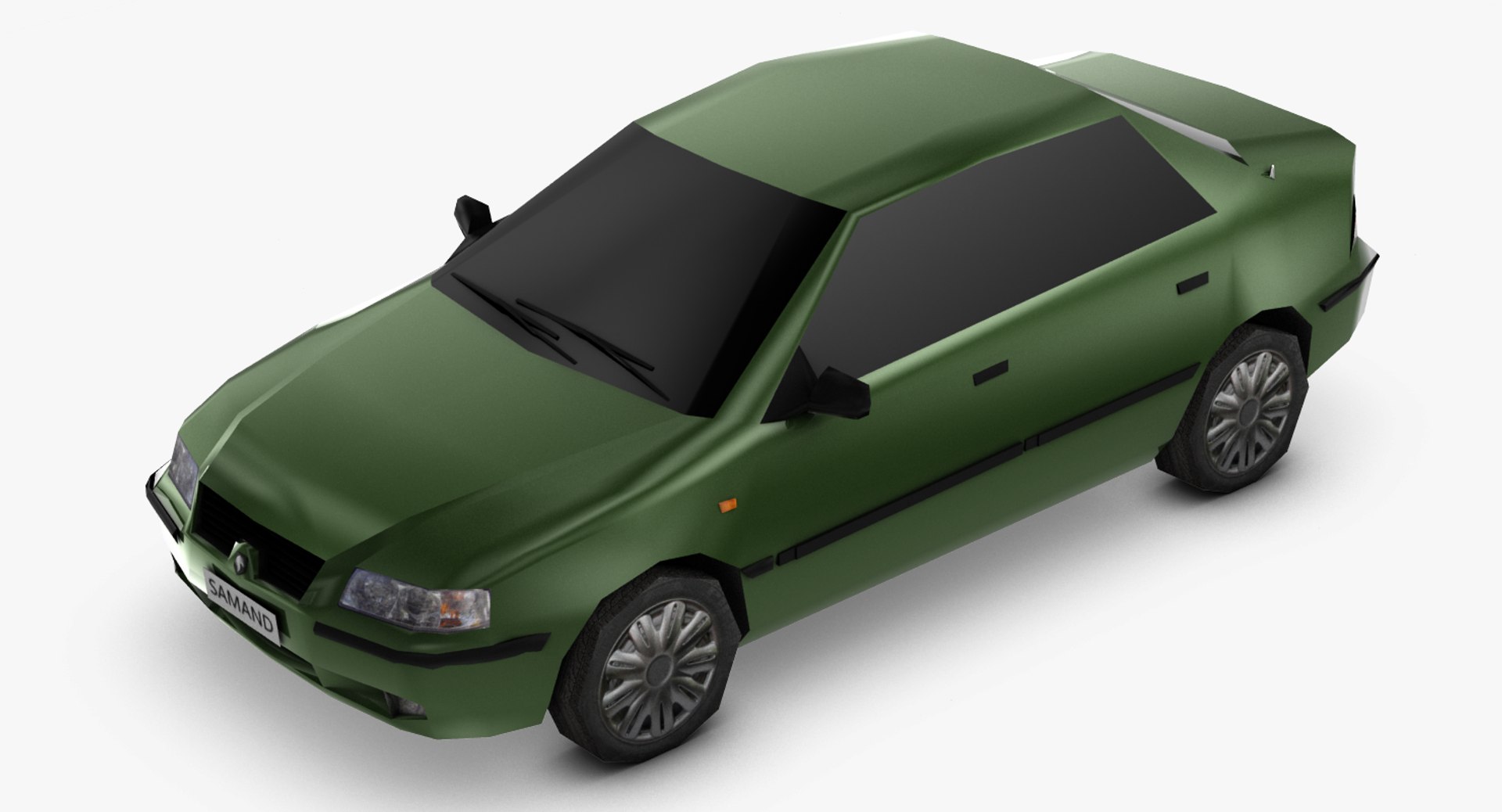 Free Samand - 613 Polygons 3d Model