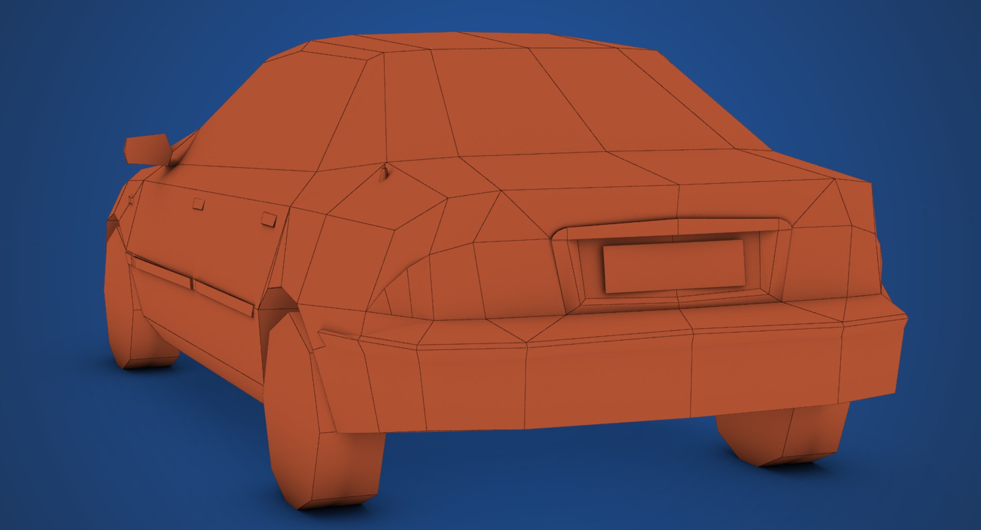 Free Samand - 613 Polygons 3d Model