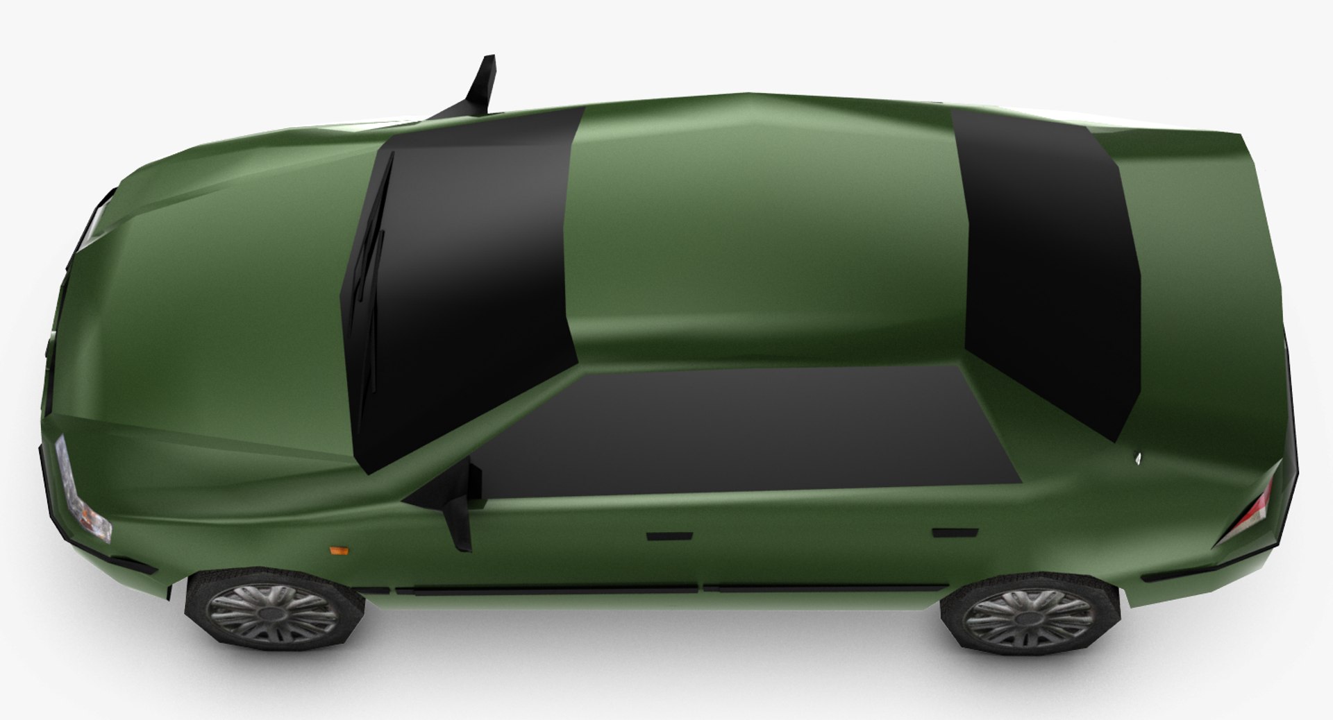 Free Samand - 613 Polygons 3d Model