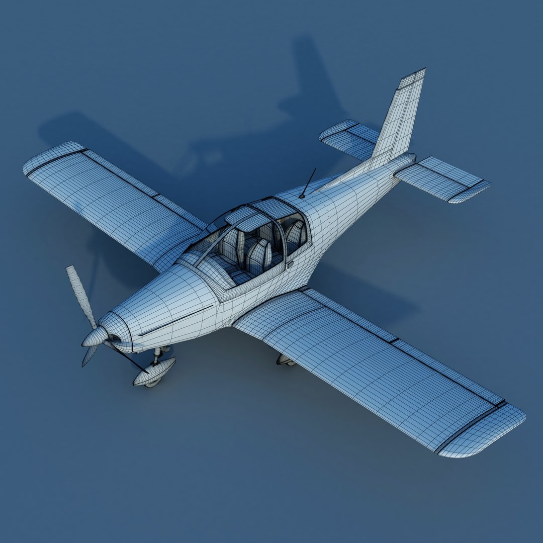 3d Model Zlin Z 242