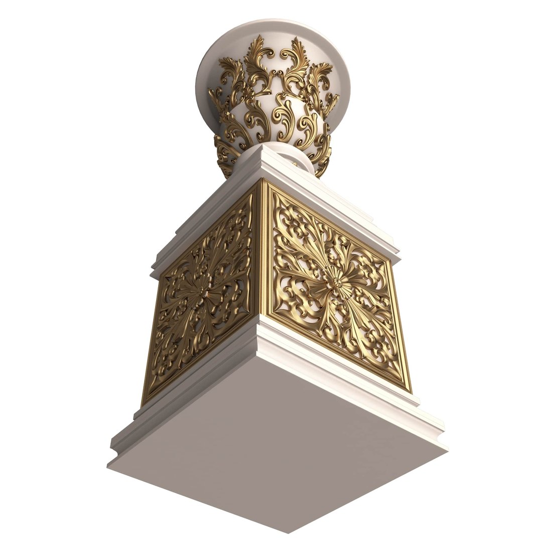 Flower Pot 09 White 3D Model - TurboSquid 2198362