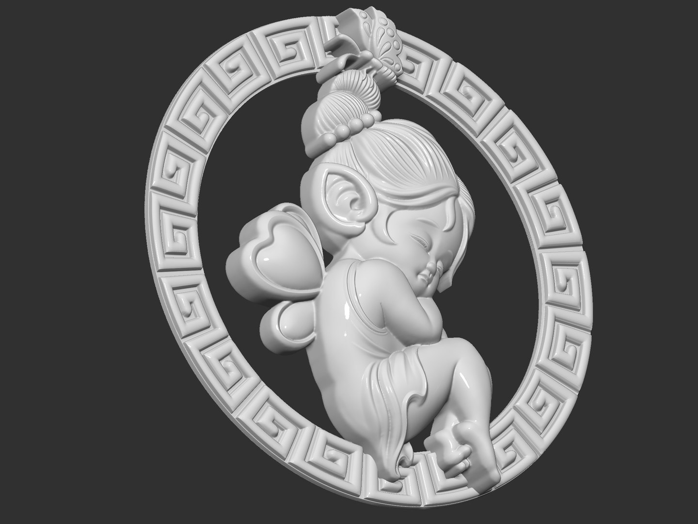 Butterfly Girl 3D Model - TurboSquid 2050463