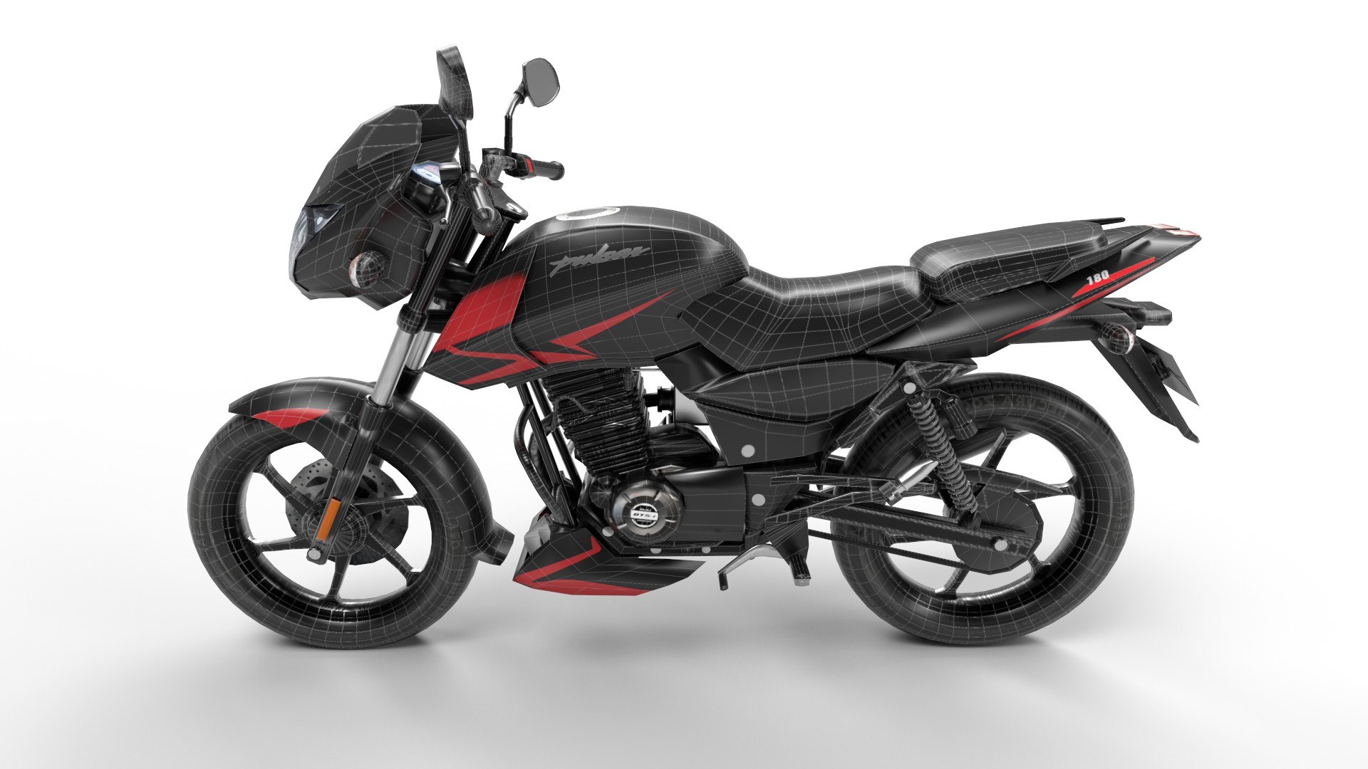 Bajaj Pulsar 150 3D - TurboSquid 1970344