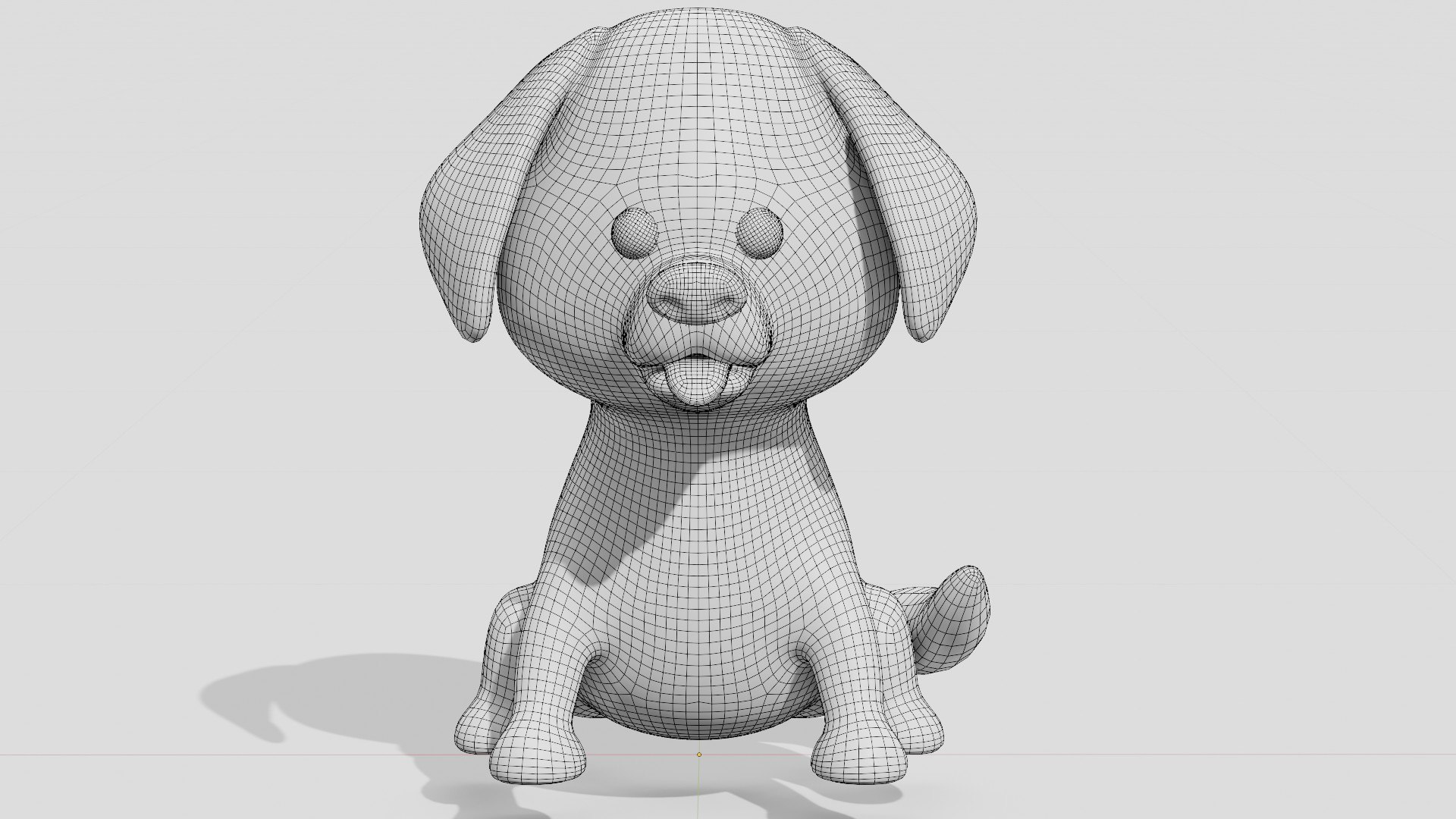 3D Cute Dog Golden Retriever Model - TurboSquid 2122586