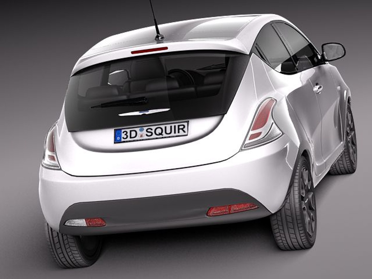 3d chrysler ypsilon 2012