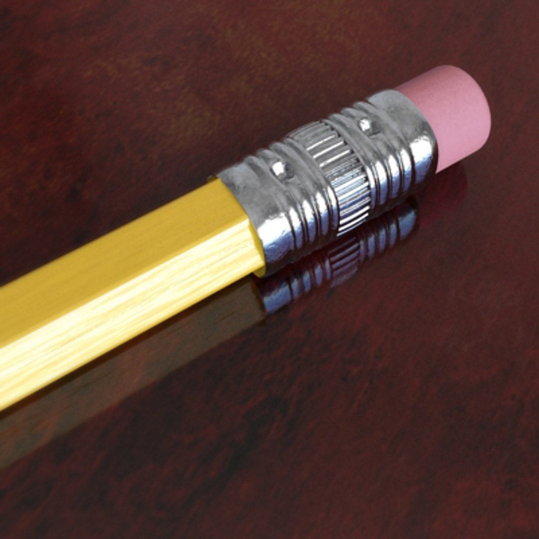 3d pencil scale - model