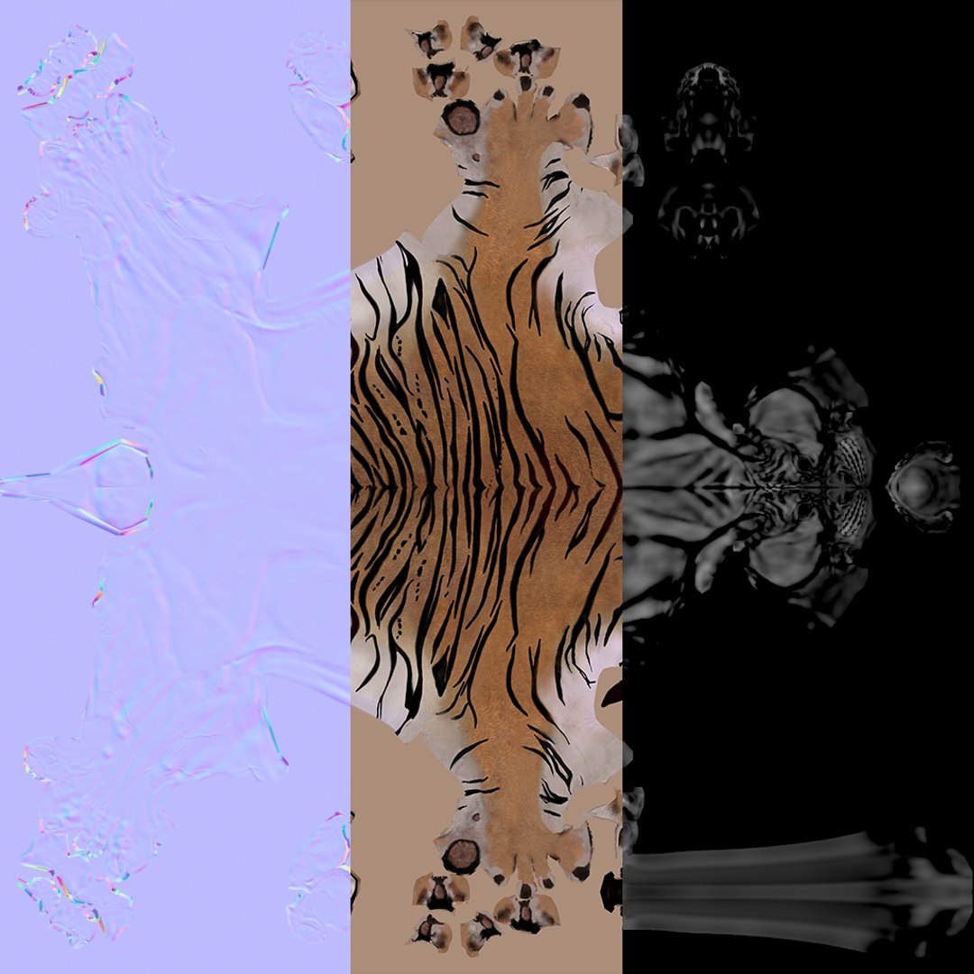 3D Tiger 2025 Static Xgen-Core Model - TurboSquid 2370914