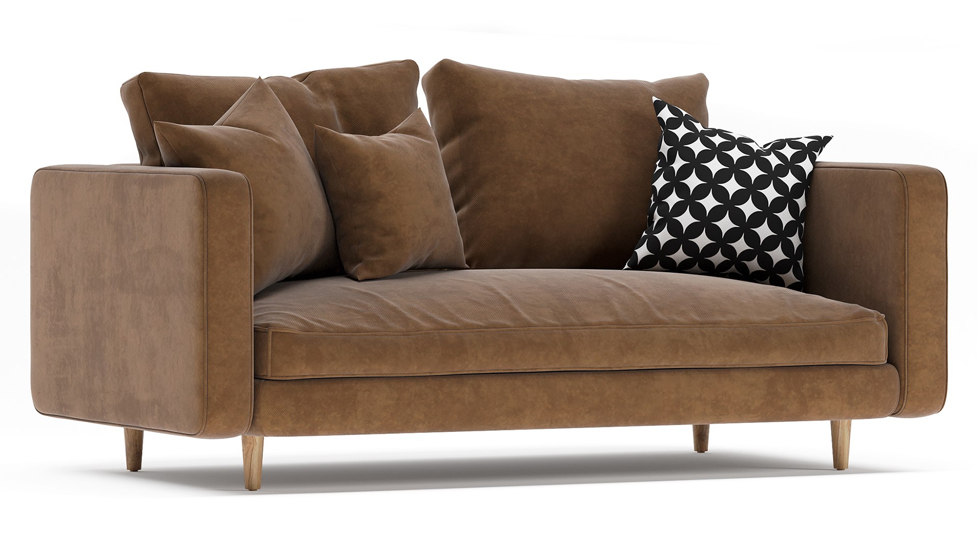 3D Sofa Houda 3 Seater Model - TurboSquid 1970106