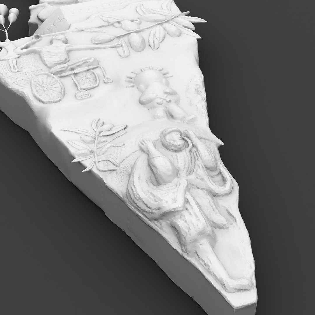 3D A Sculpted Map Of Palestine For CNC Machining - TurboSquid 2304431