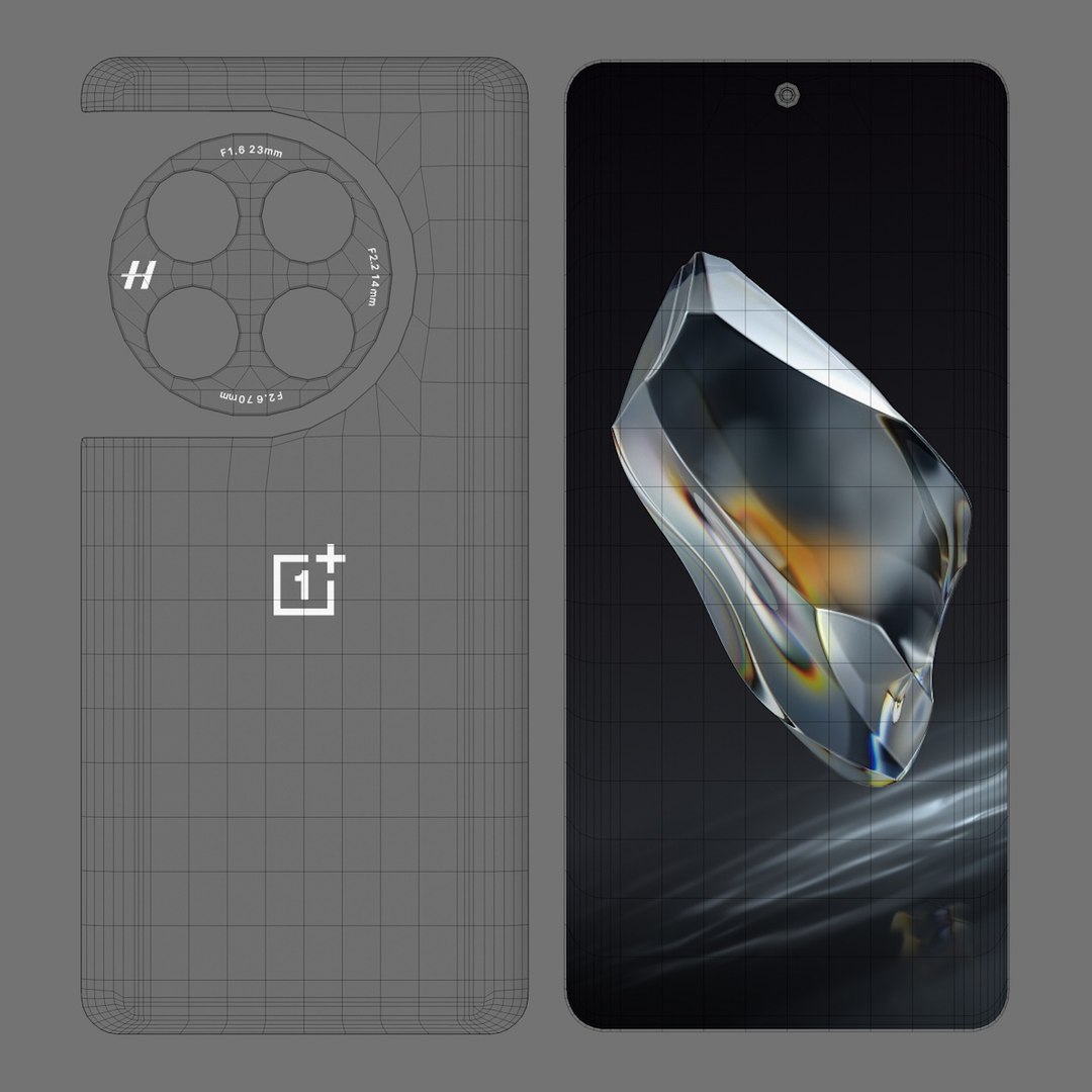 3D model OnePlus 12 Rock Black - TurboSquid 2162593