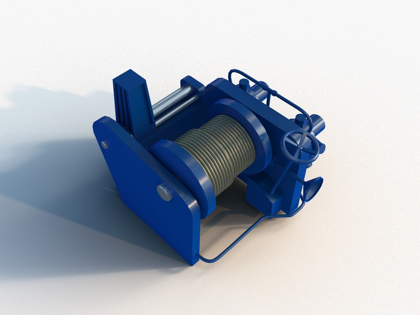 Stern Winch 3D Model - TurboSquid 1591899
