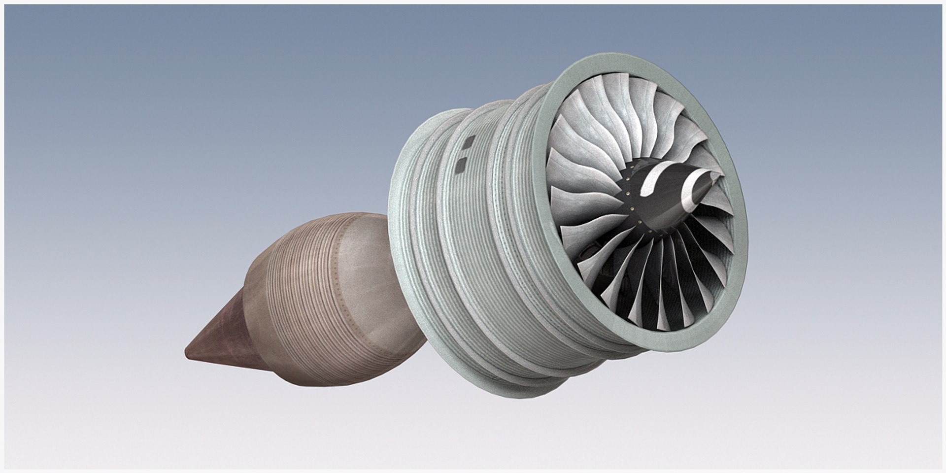 Airbus A350 Engine Model - TurboSquid 1468498