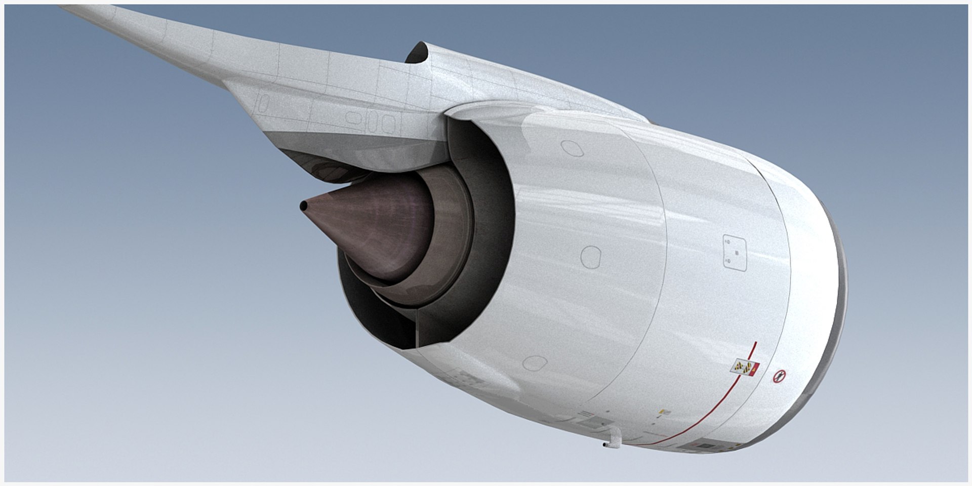 Airbus A350 Engine Model - TurboSquid 1468498