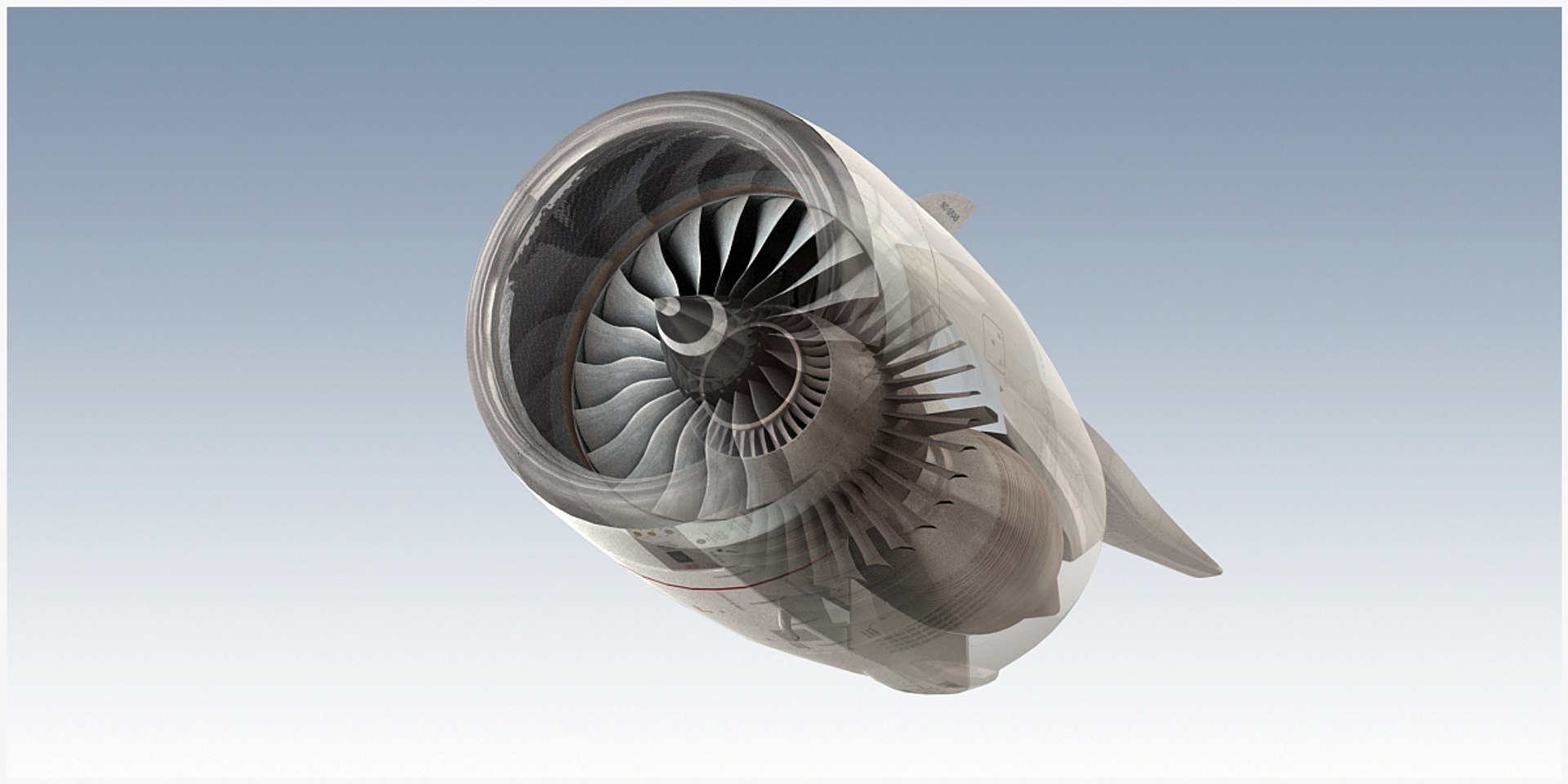 Airbus A350 Engine Model - TurboSquid 1468498