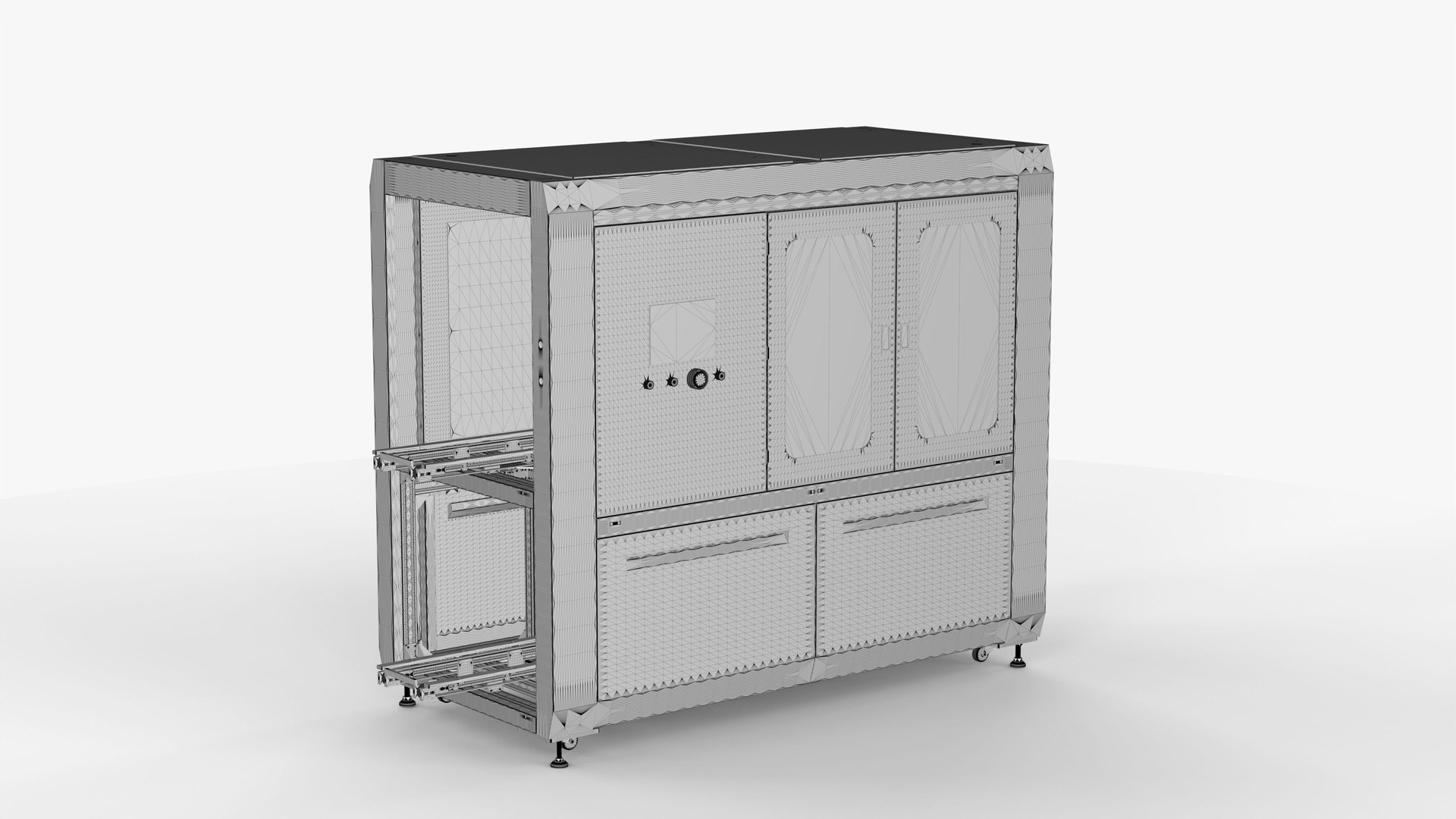 Automatic Wafer Transfer Equipment Machine 3D Model - TurboSquid 1966922