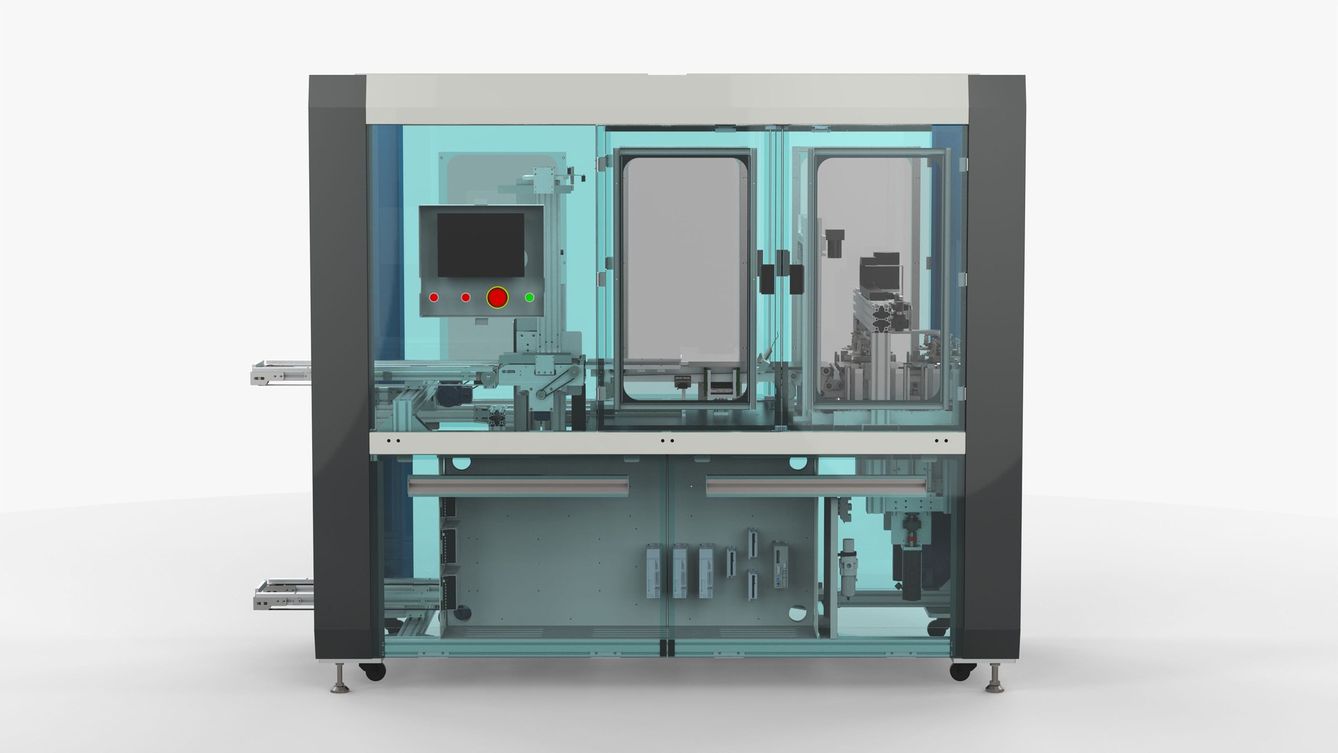 Automatic Wafer Transfer Equipment Machine 3D Model - TurboSquid 1966922