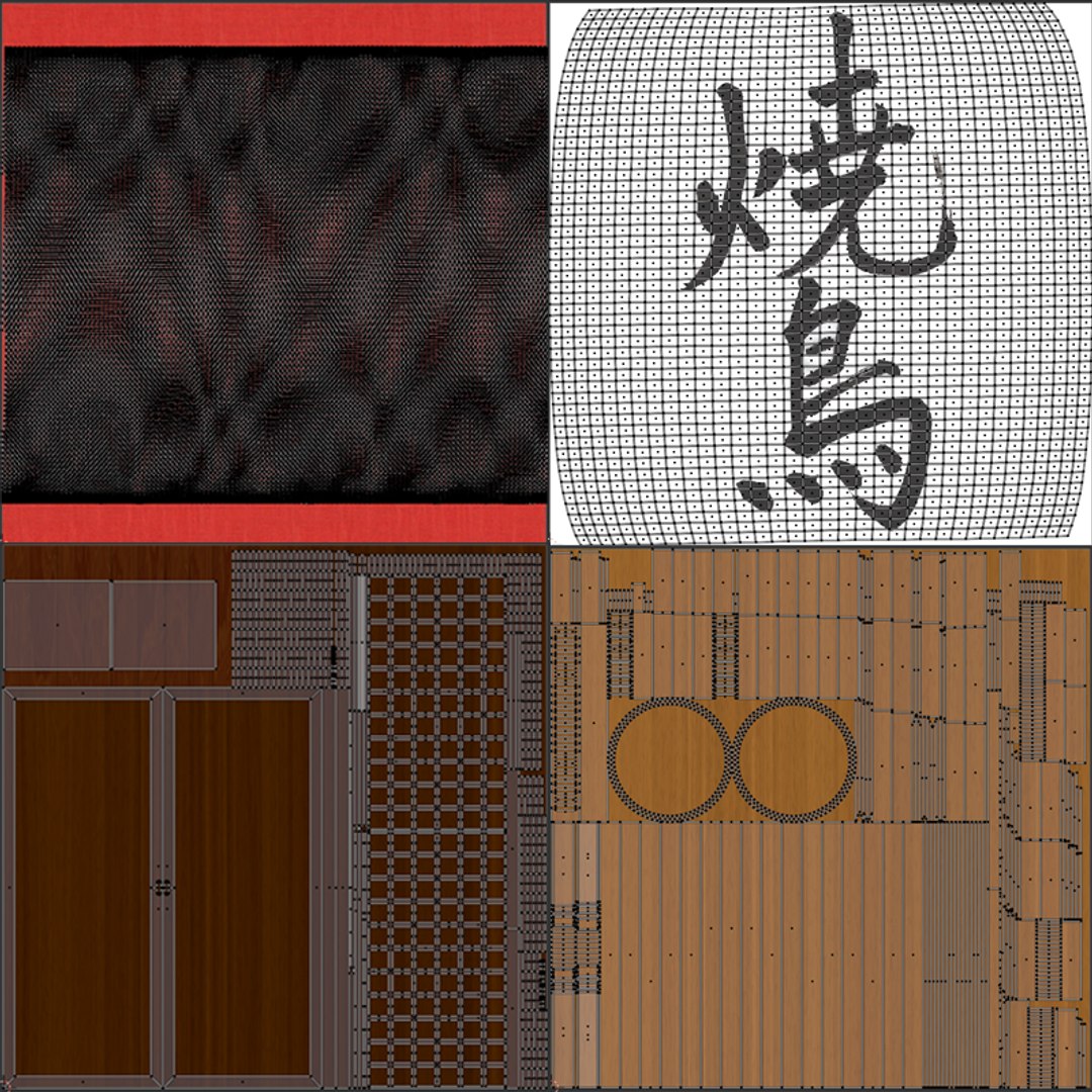 3D Japanese Pub Model - TurboSquid 2143140