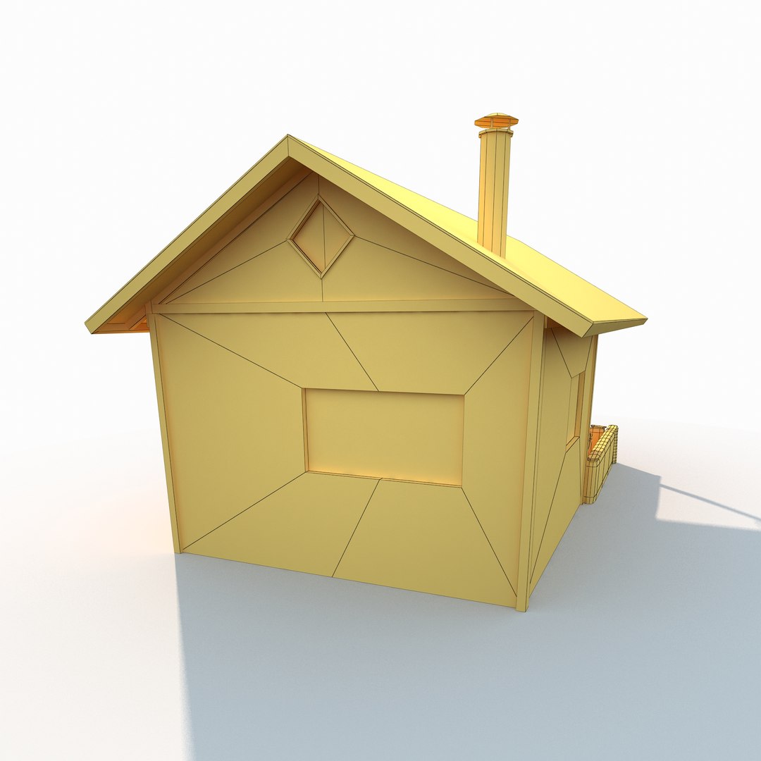 3D Old Wooden Shanty - TurboSquid 1223006