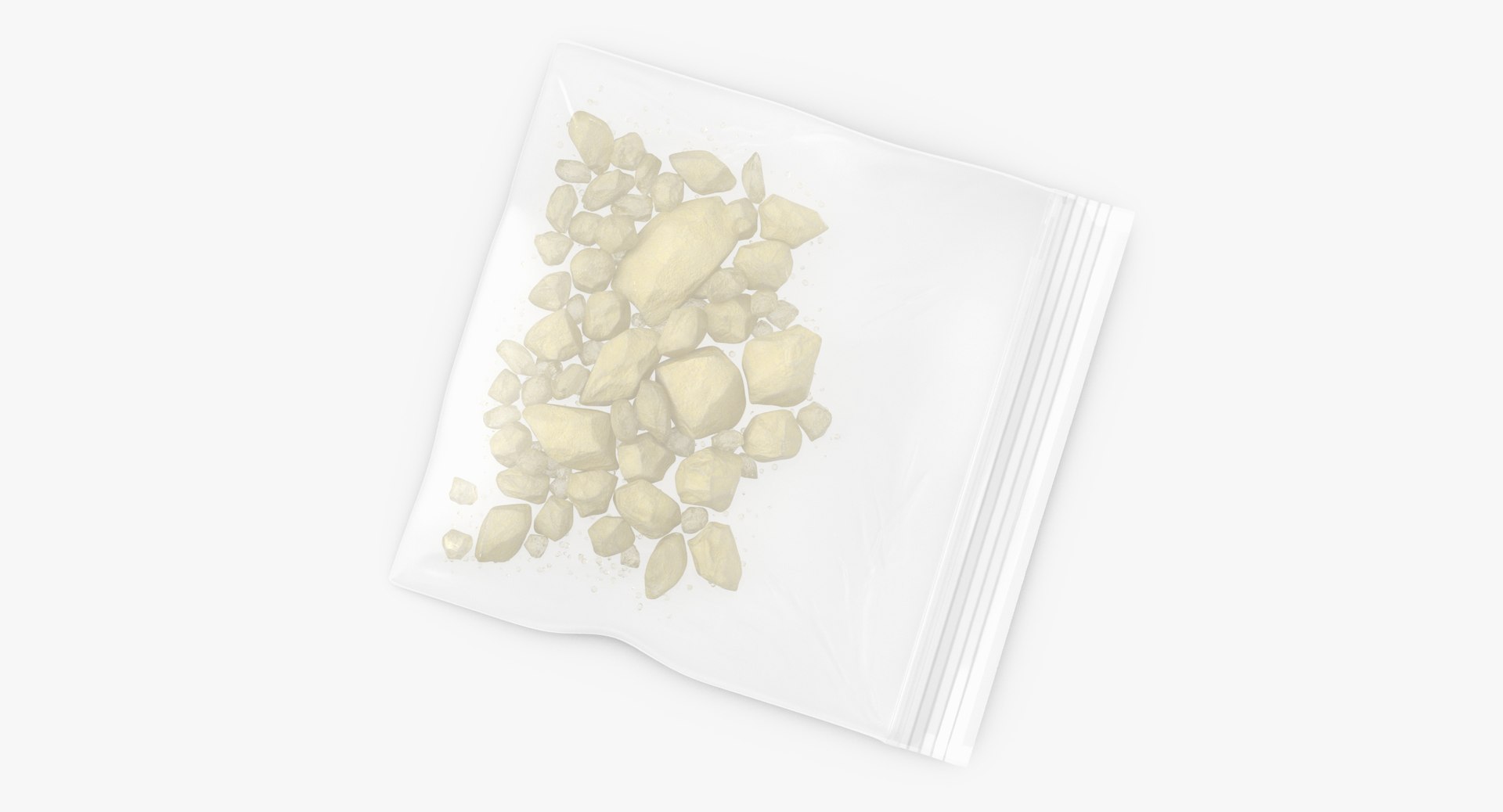 Small Drug Baggie Crystal Model - TurboSquid 1159506