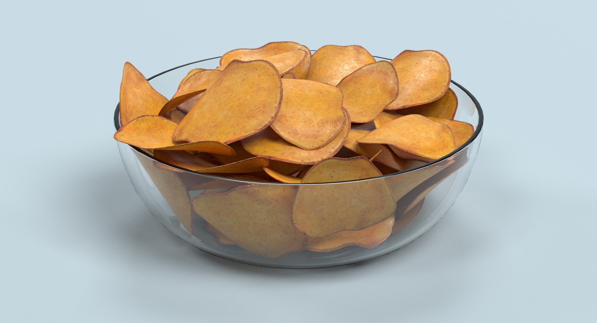 3D Potato Chips Model - TurboSquid 1219887