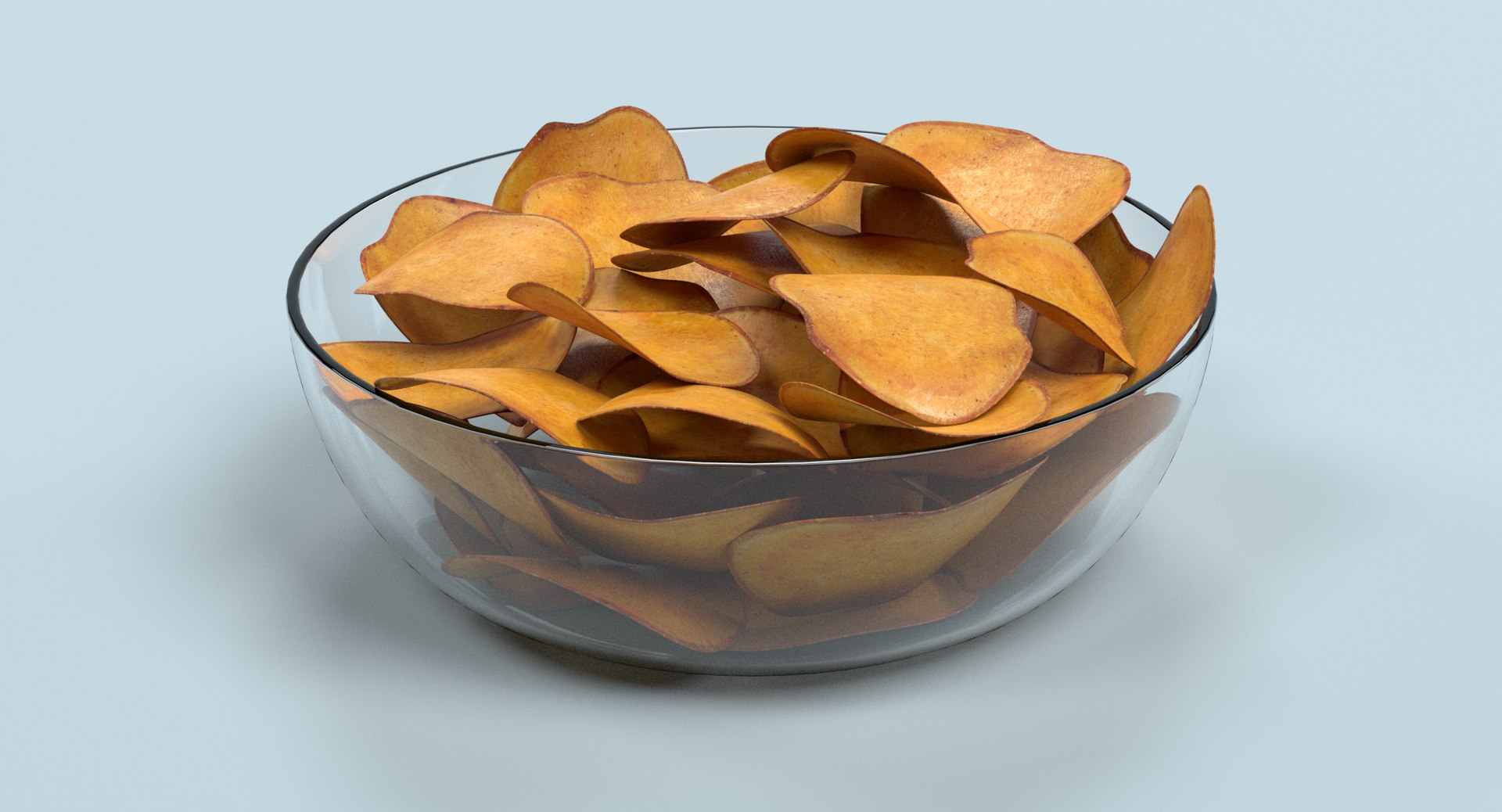 3D Potato Chips Model - TurboSquid 1219887