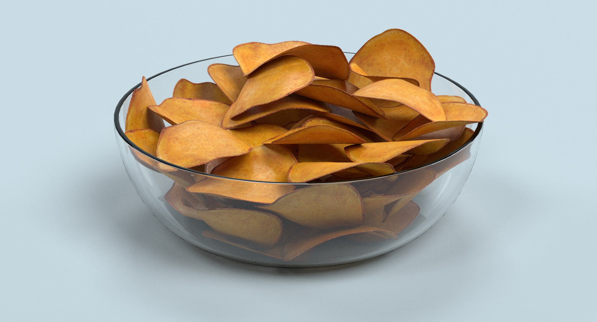 3D Potato Chips Model - TurboSquid 1219887