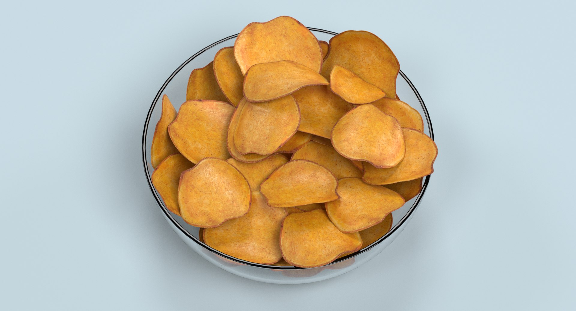 3D Potato Chips Model - TurboSquid 1219887