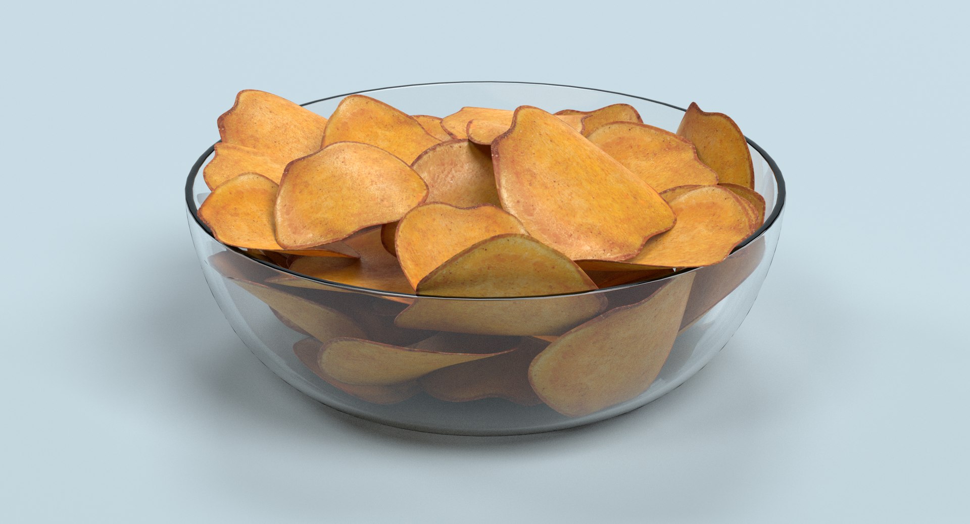 3D Potato Chips Model - TurboSquid 1219887