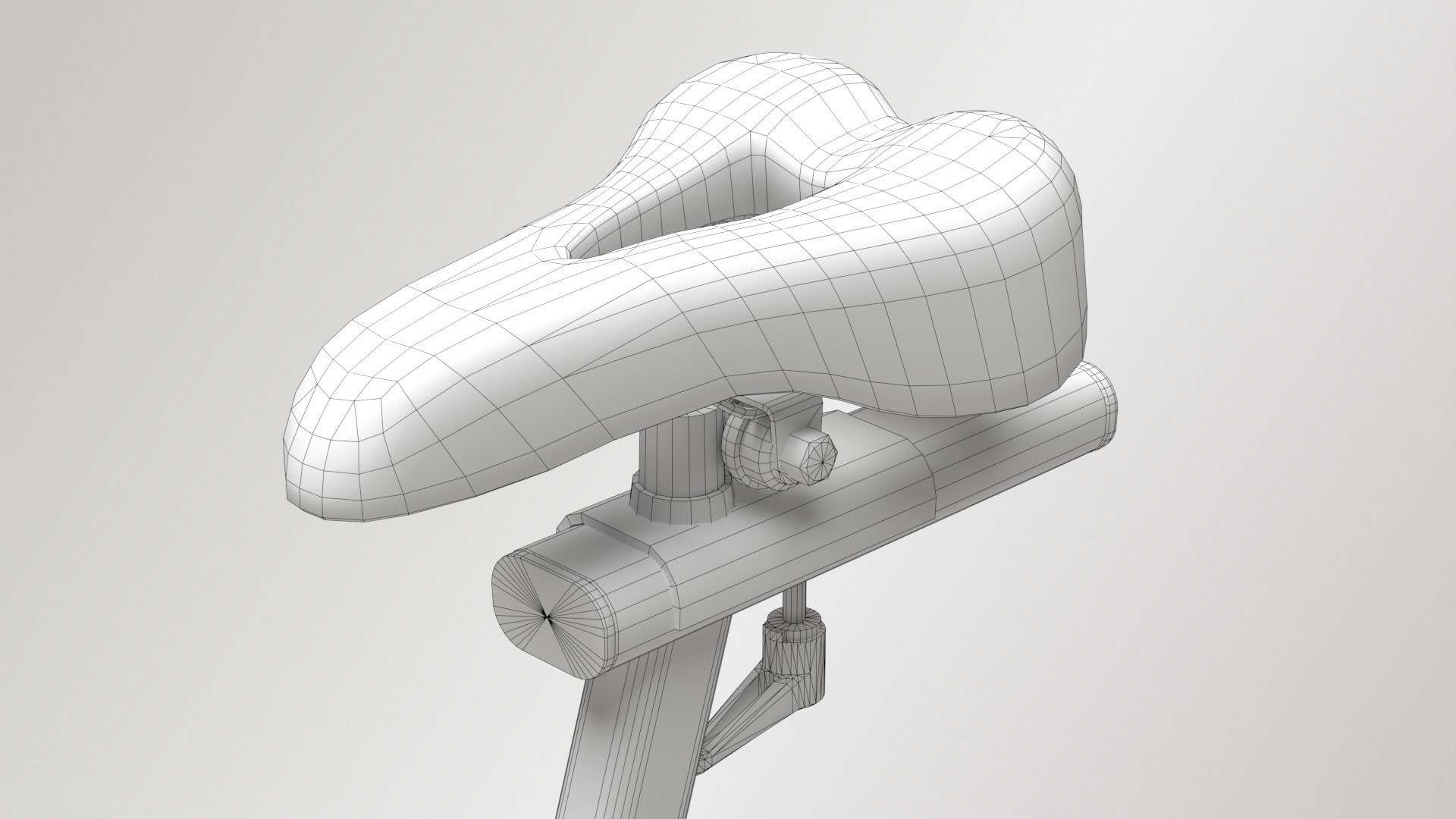 3D Exercise Spin Bike Low-poly model - TurboSquid 2046027
