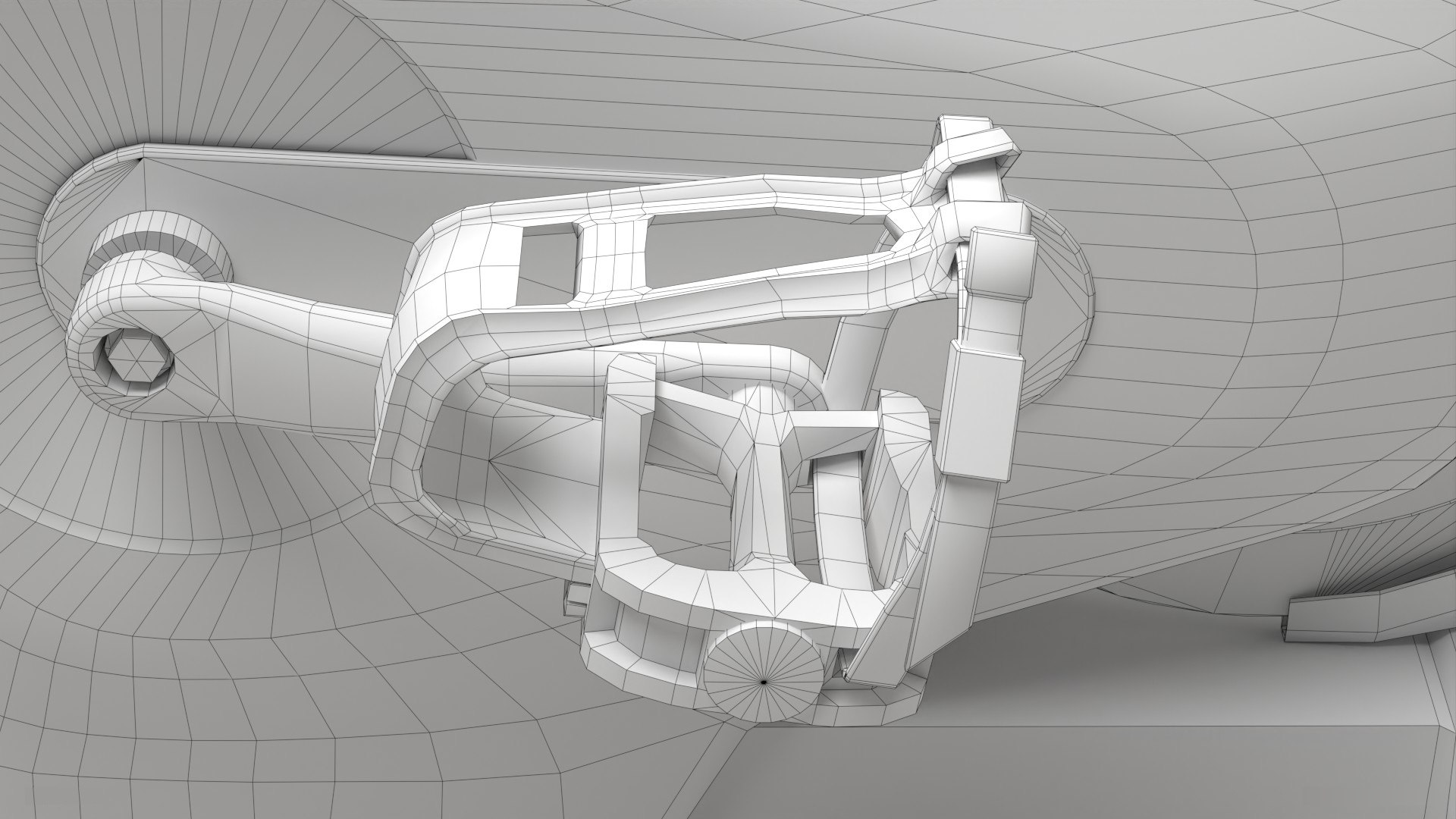 3D Exercise Spin Bike Low-poly model - TurboSquid 2046027