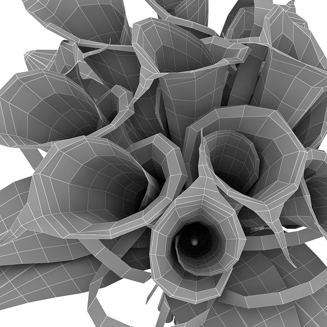 flower bouquet 3d max