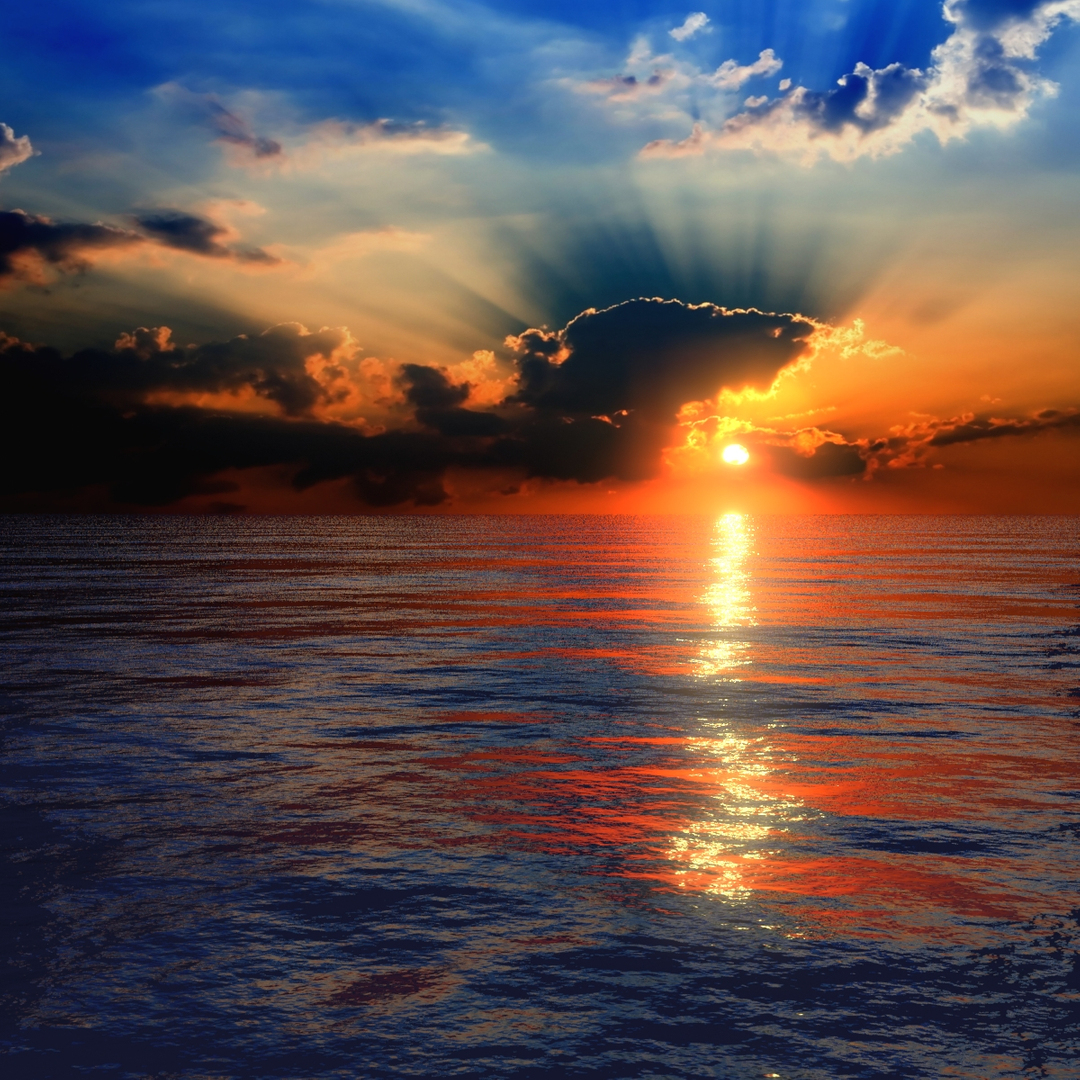 3D Sunset Sea - TurboSquid 1367438